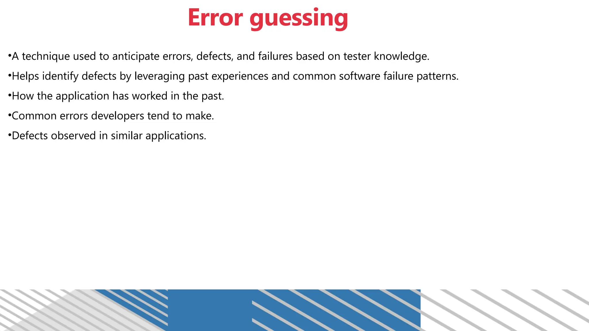 ISTQB Foundation Level – Chapter 4: Test Design Techniques | PPTX