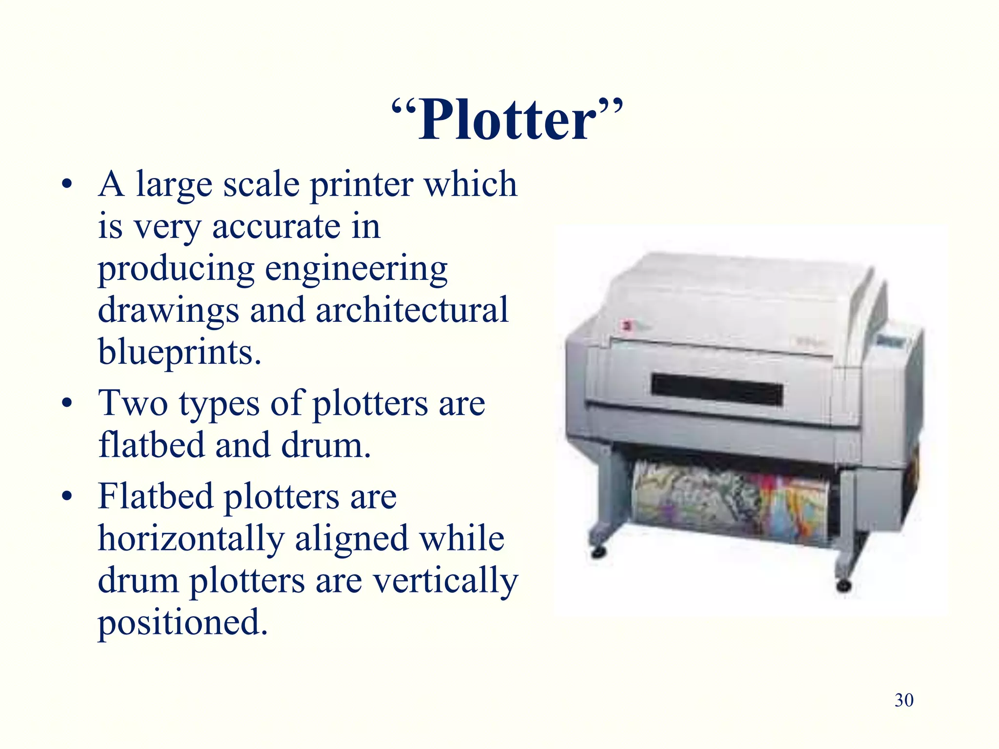 Devices that output Hardcopy | PPT