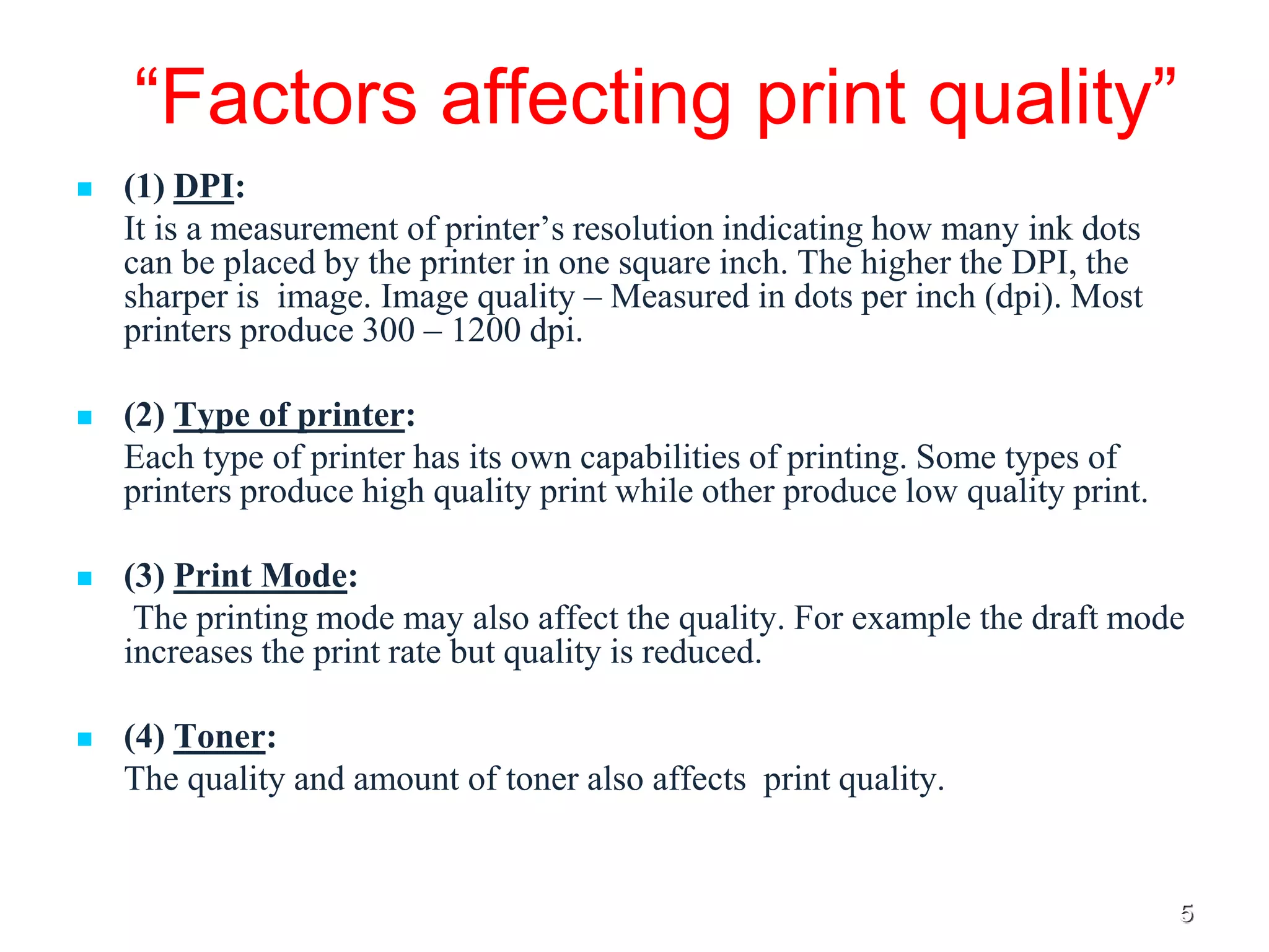 Devices that output Hardcopy | PPT