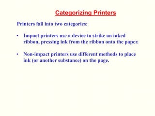 Devices that output Hardcopy | PPT