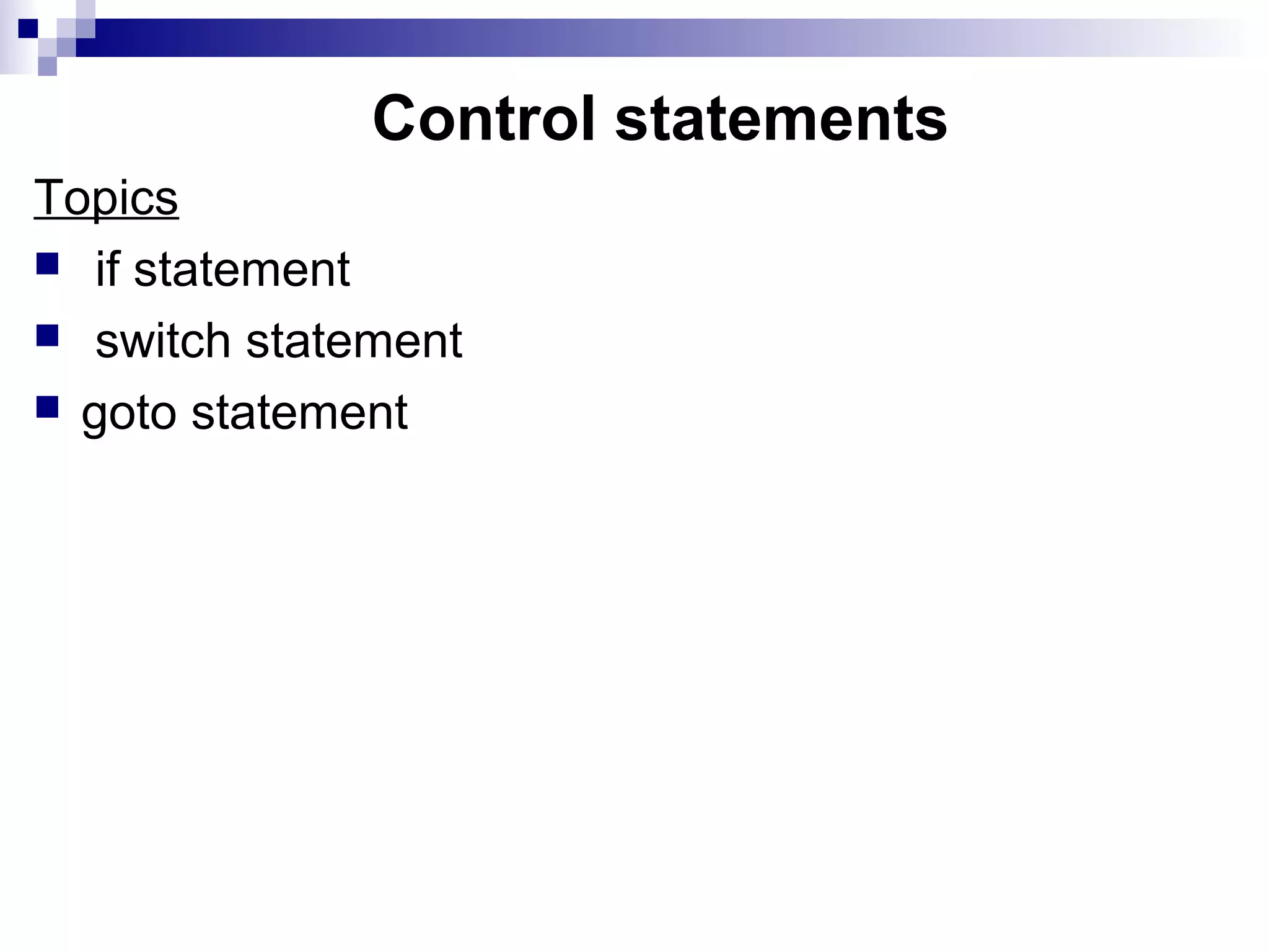 Chap 5decision Making Branching Ppt