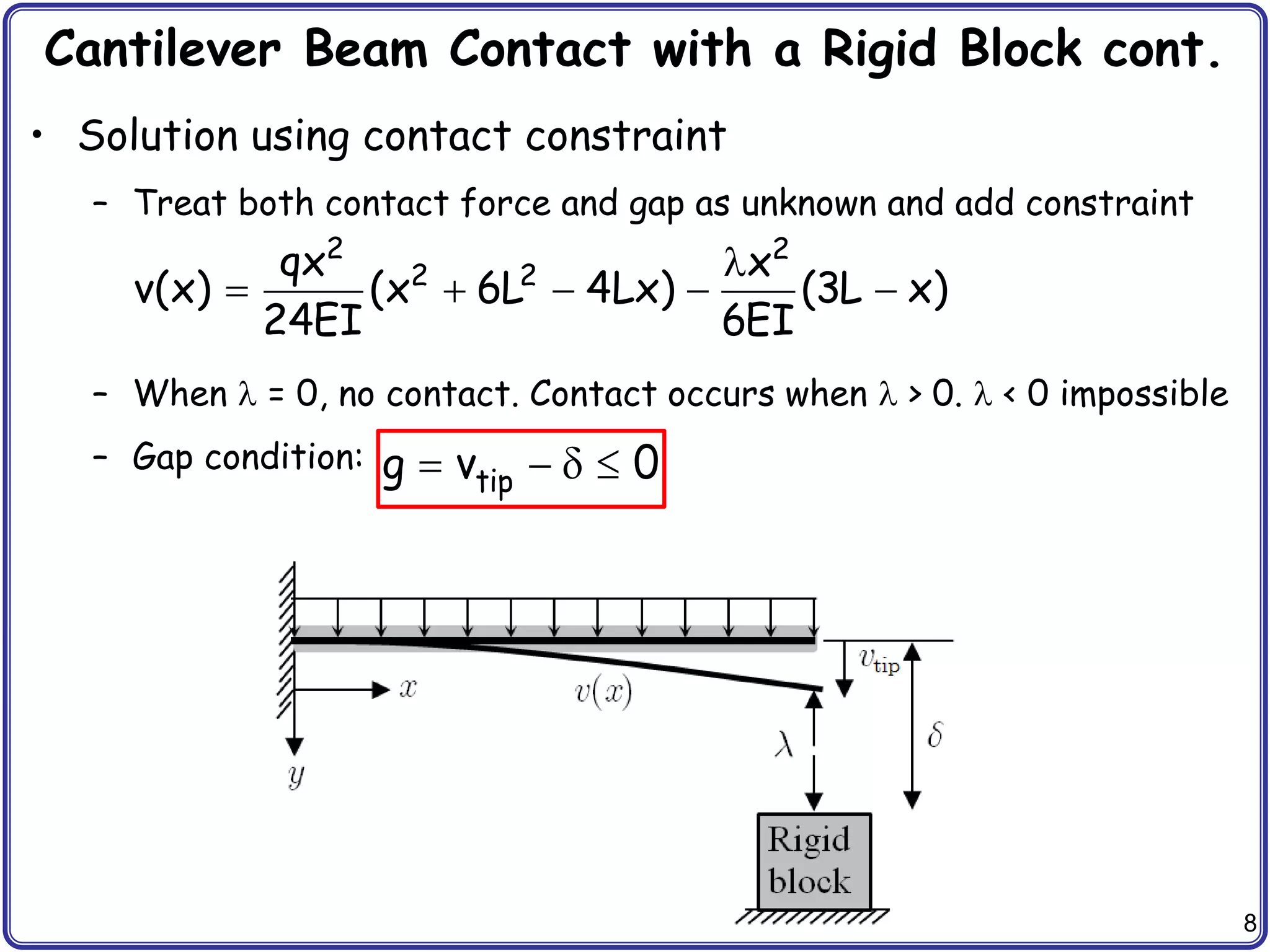 Chap 5 Finite Element Analysis Of Contact Problem Pptx