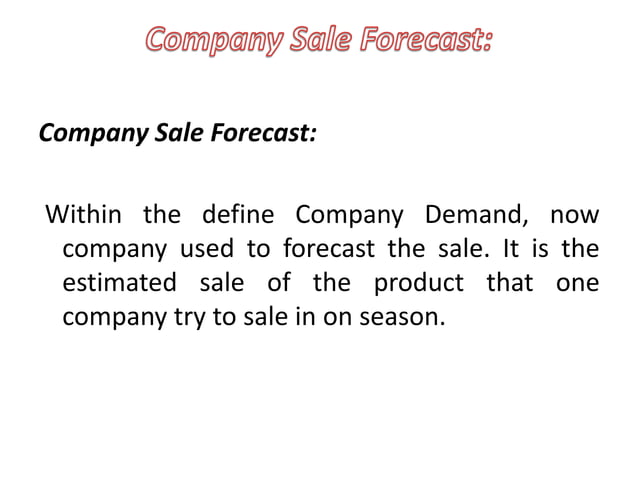 Chap 5, forecasting demand | PPTX | Business | Business and Finance