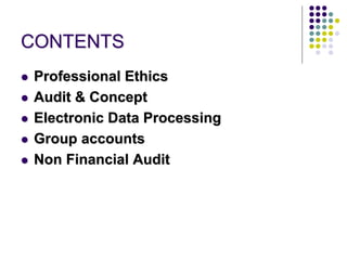 Ethics in Audit | PPT