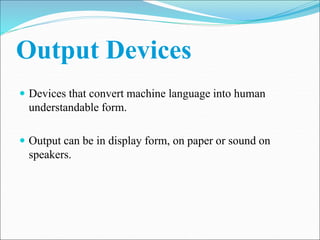 Monitors and sound systems | PPT