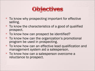 Chap. 7. prospecting | PPT