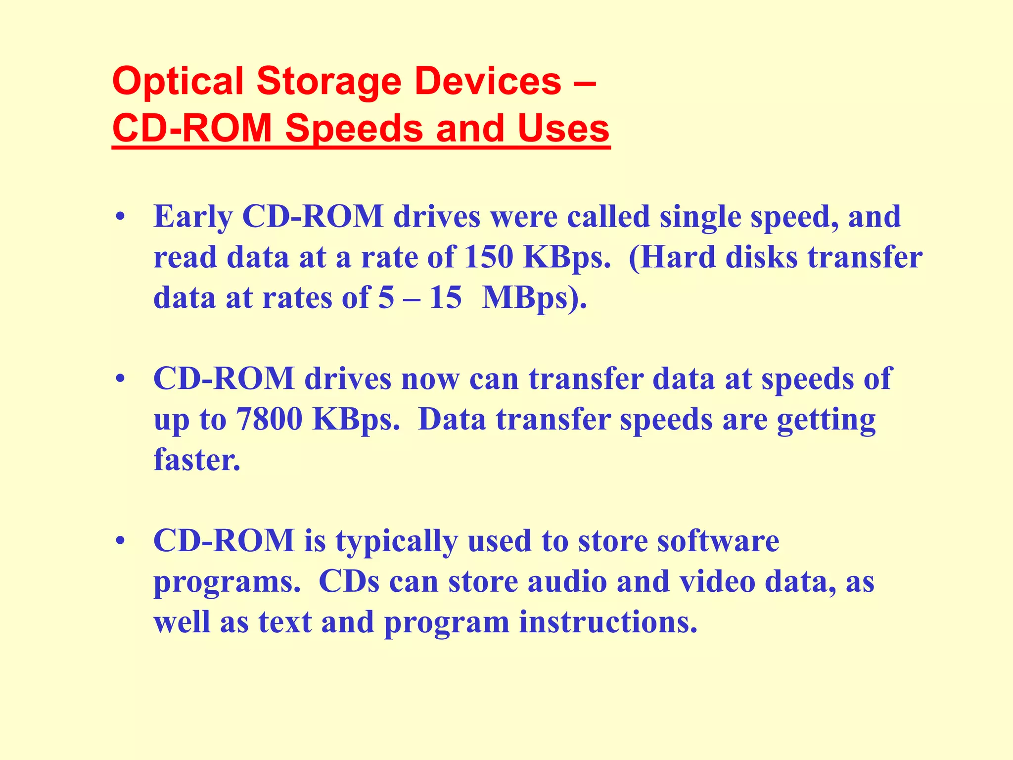 Types of Storage Devices | PPT