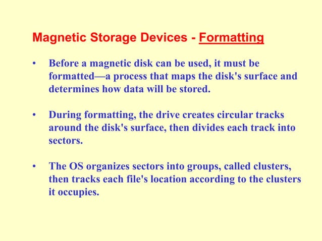 Types of Storage Devices | PPT | Data Storage and Warehousing | Computing