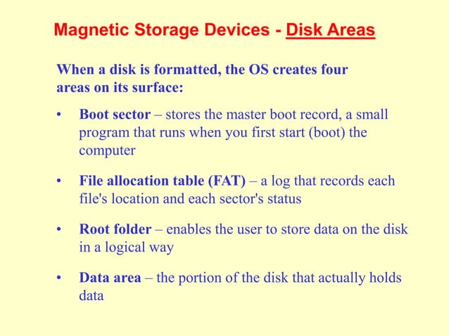 Types of Storage Devices | PPT | Data Storage and Warehousing | Computing