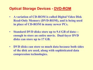 Types of Storage Devices | PPT