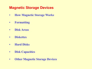 Types of Storage Devices | PPT