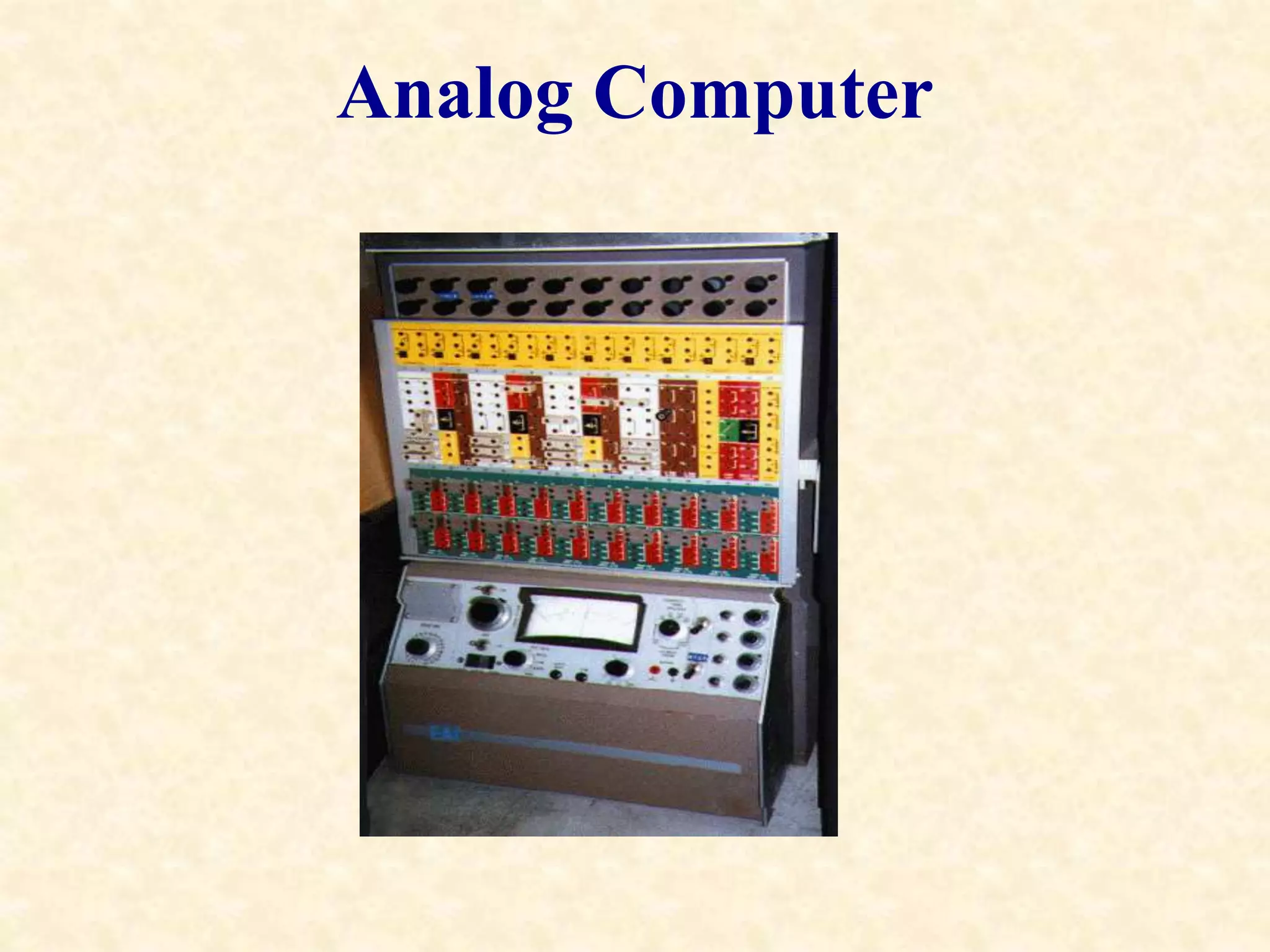 Classification Of Computers Minicomputers Microcomputers Ppt