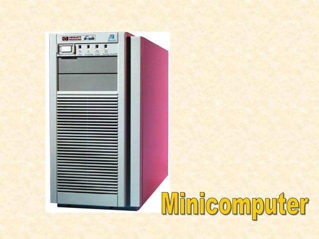 Classification Of Computers Minicomputers Microcomputers Ppt