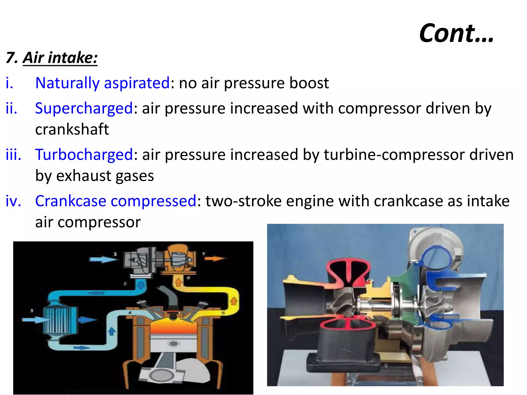 Chap 8: Internal Combustion Engine Power Plant | PPTX
