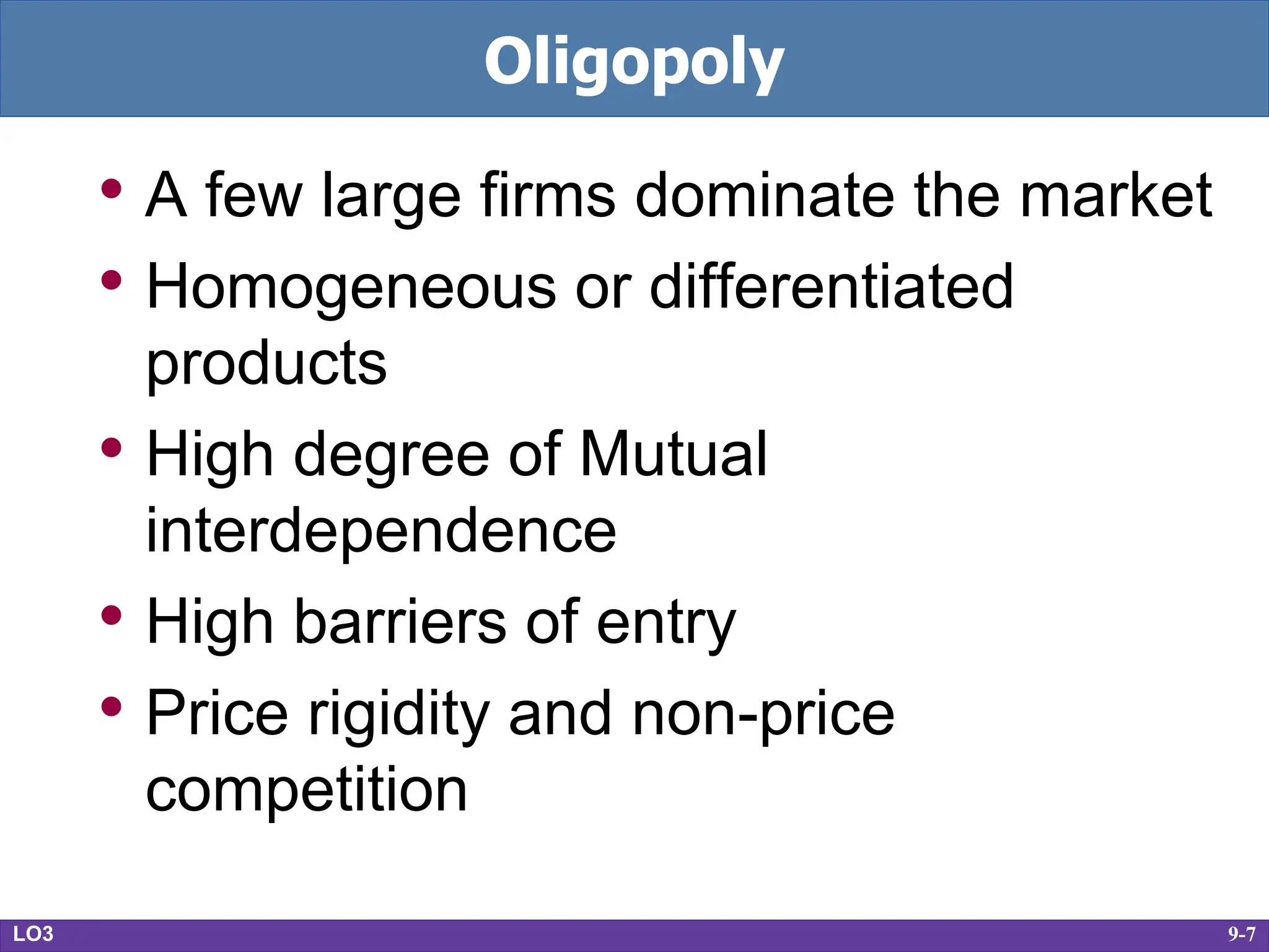 Major difference between monopoly and oligopoly | PPT