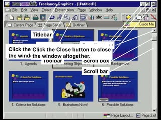 Operating systems basics (Graphical User Interfaces (GUIs) GUI Tools ...