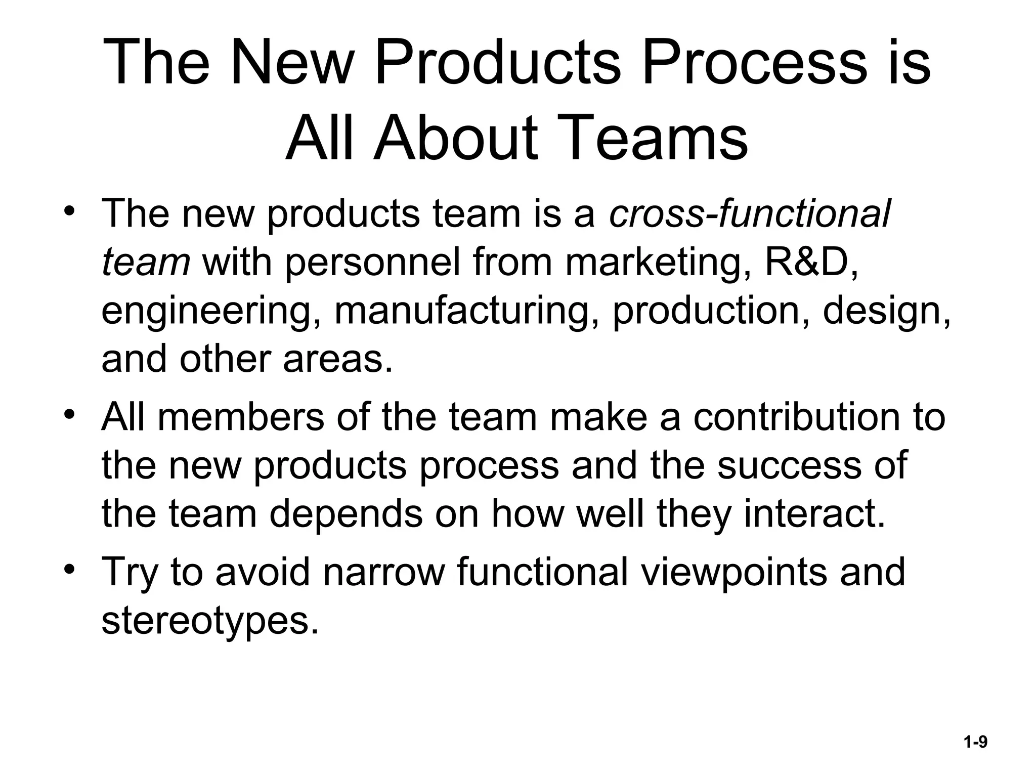 Chapter 1 New product Development | PPT
