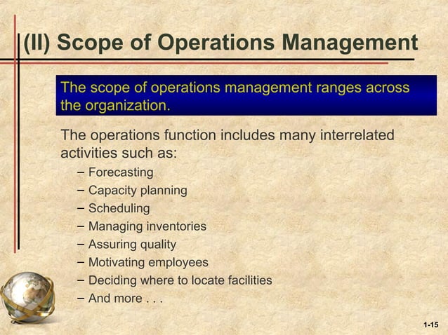 Introduction to Operations Management by Stevenson | PPT