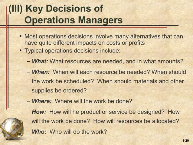 Introduction to Operations Management by Stevenson | PPT