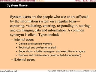 System analysis and Design Chap001 | PPT