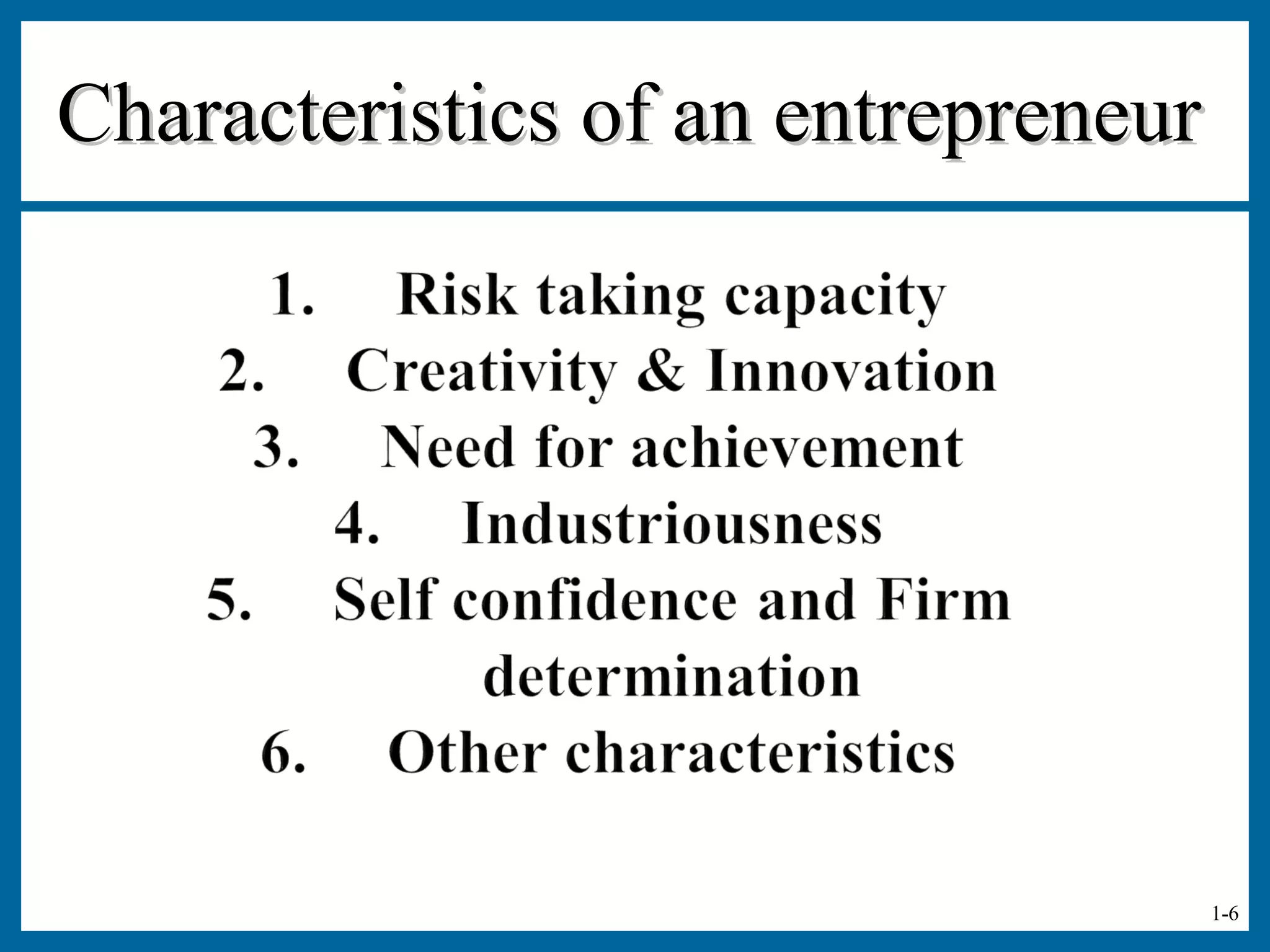 Introduction to Entrepreneurship | PPT