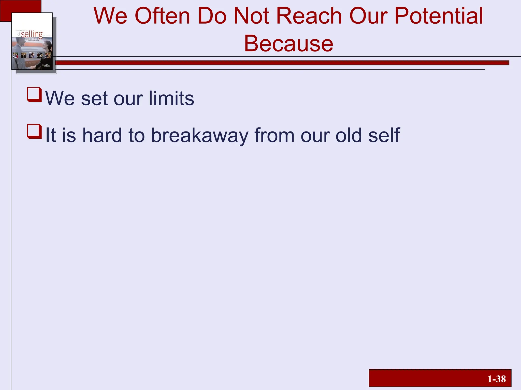 Introduction to Selling - Futrell Salesmanship | PPT