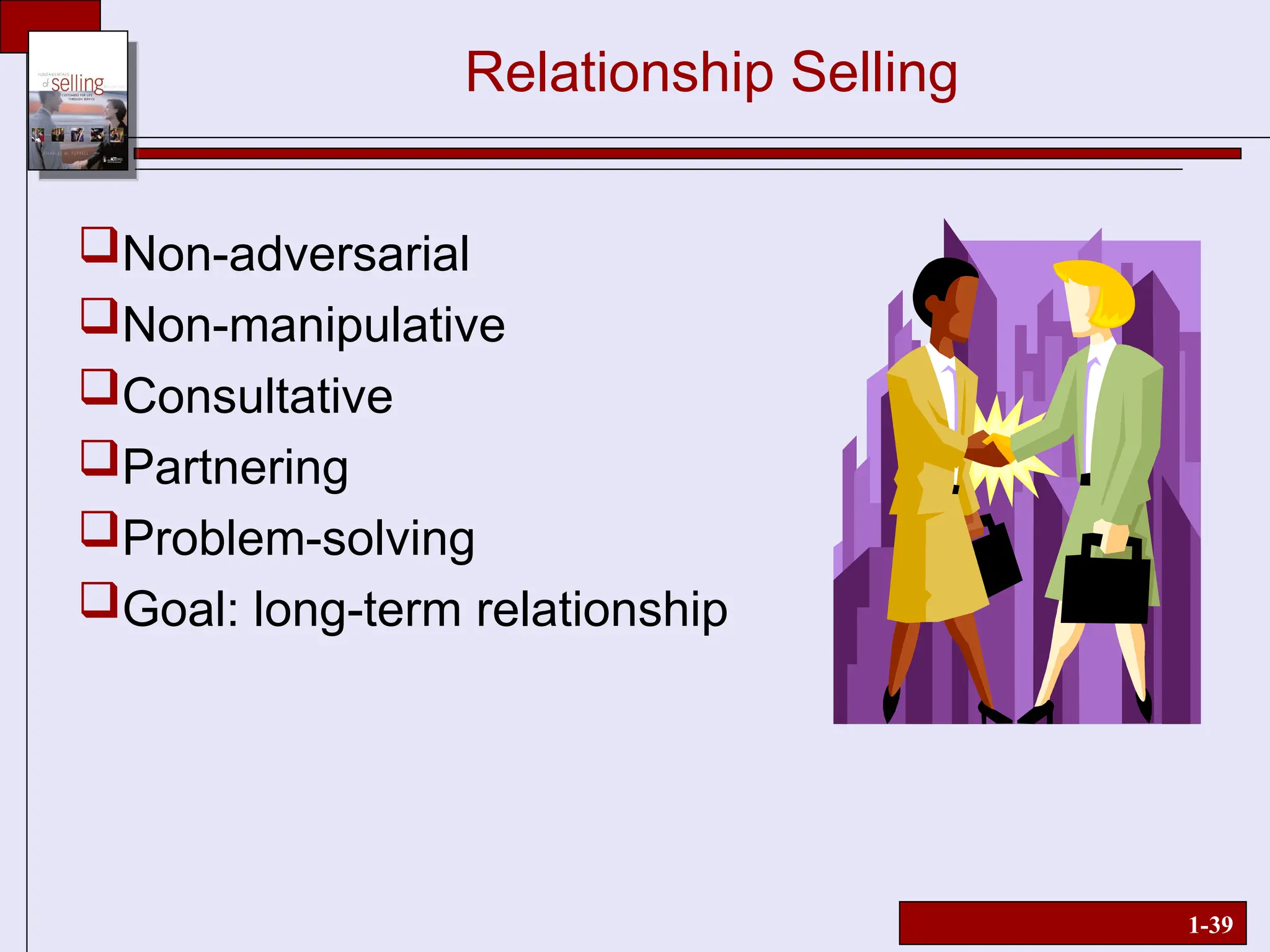 Introduction to Selling - Futrell Salesmanship | PPT