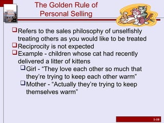 Introduction to Selling - Futrell Salesmanship | PPT