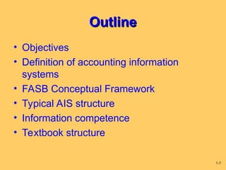 Accounting Information Systems; Basic Concept | PPT