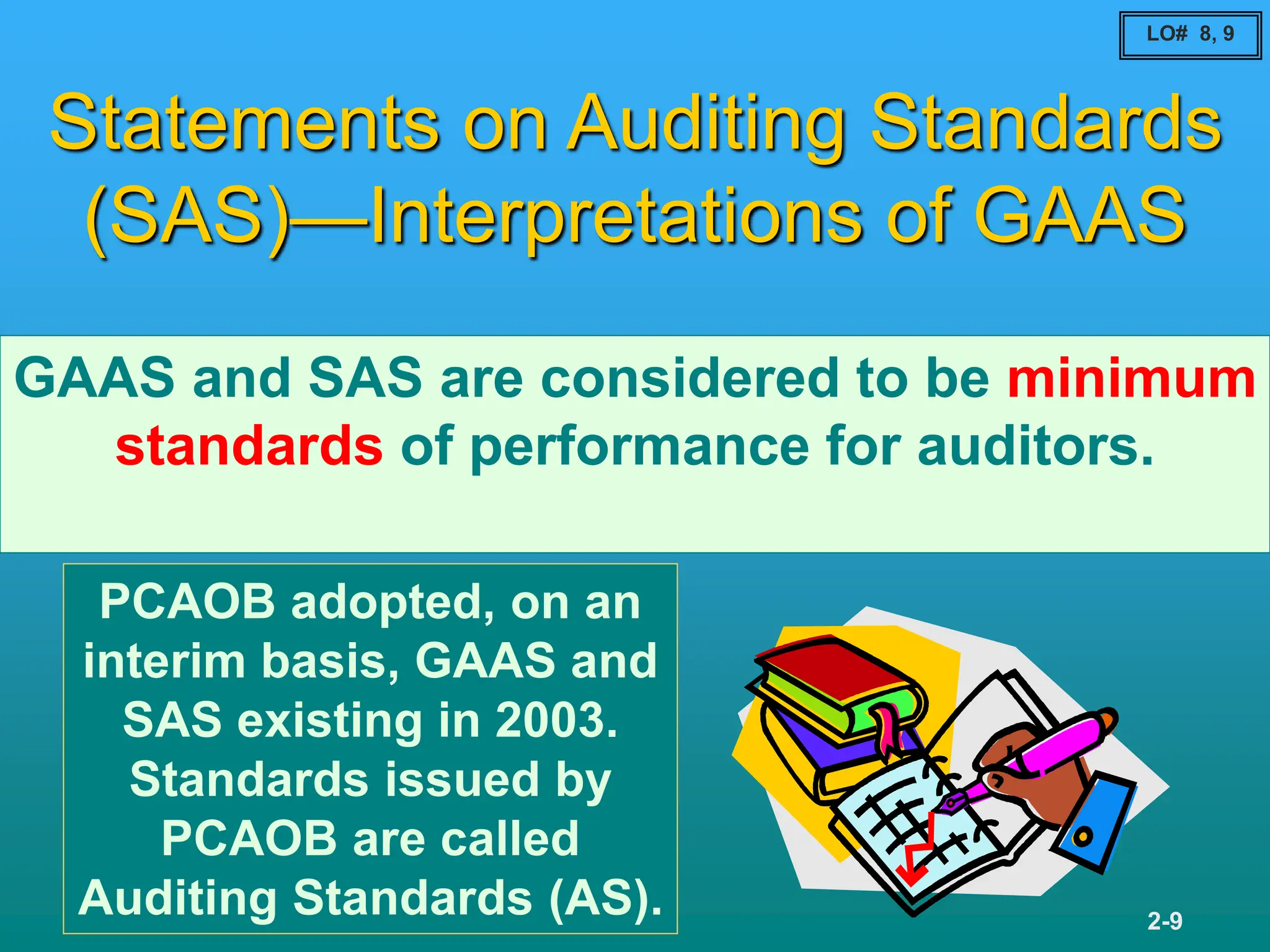 The Financial Statement Auditing Environment | PPT
