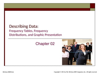 Statistics class describing data chapter 2.ppt
