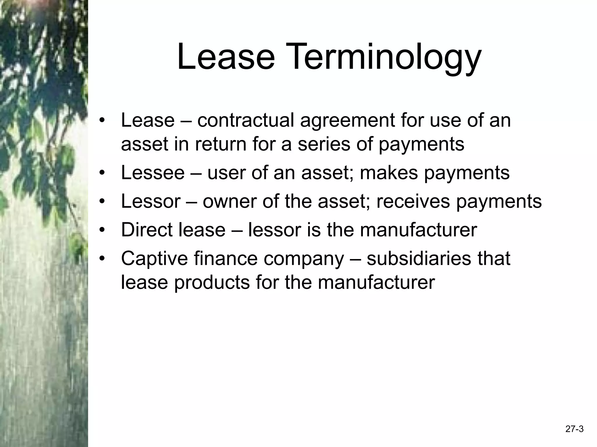 Chap0027 Leasing.ppt