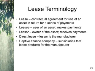 Chap0027 Leasing.ppt