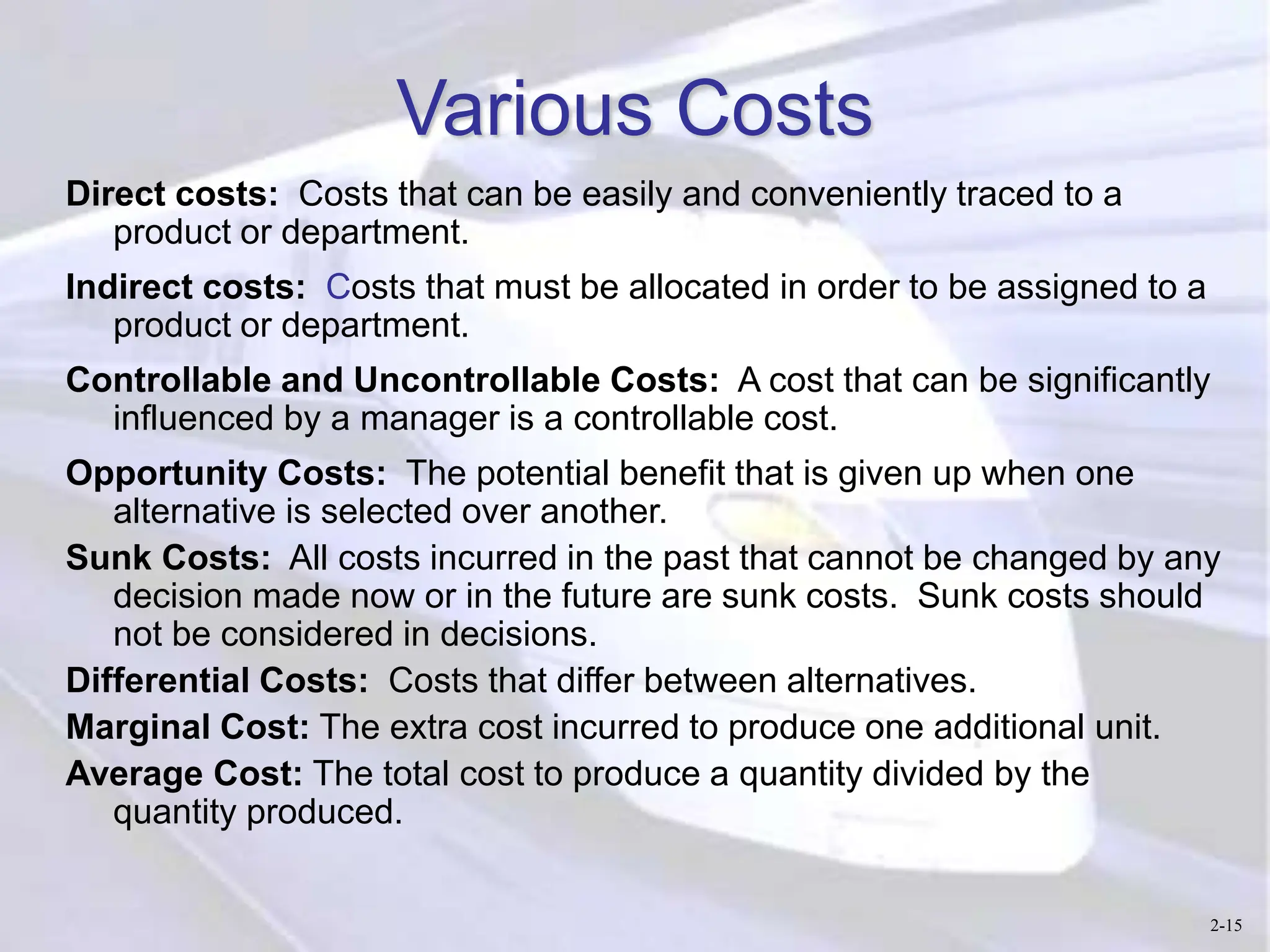 Chap002 Basic Cost Management Concept and accounting | PPT