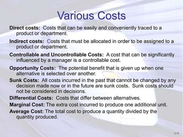 Chap002 Basic Cost Management Concept and accounting | PPT