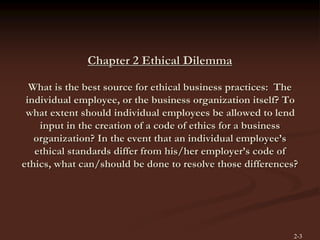 Business Ethics | PPT