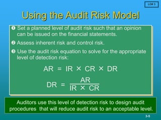 Introduction to Risk Assessment and Materiality | PPT