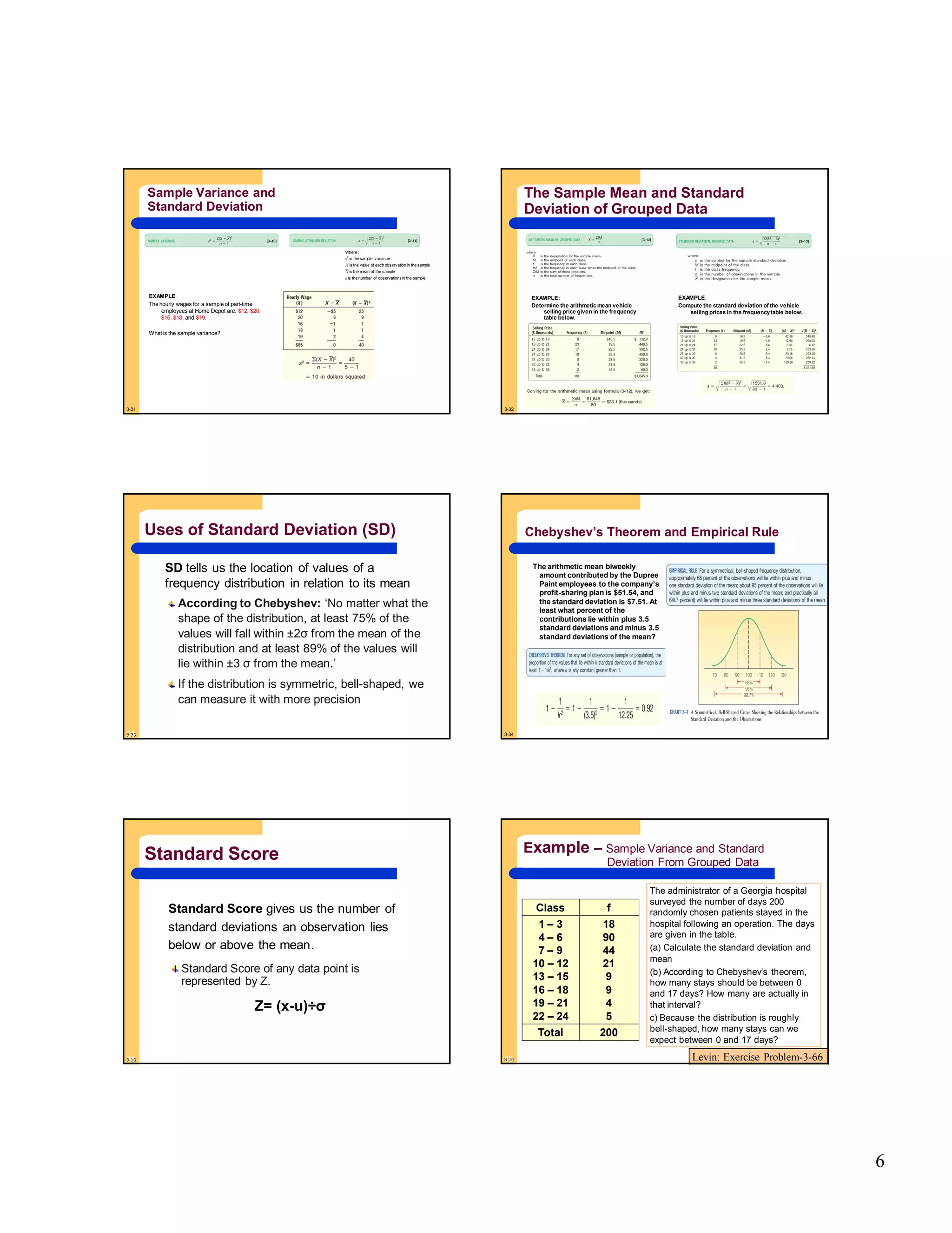 Describing Data: Numerical Measures | PDF