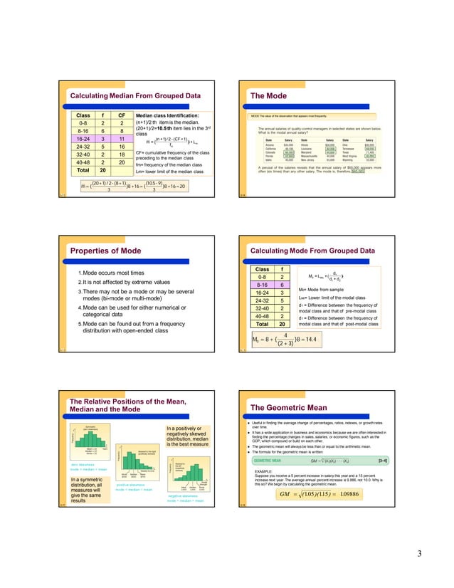 Describing Data: Numerical Measures | PDF
