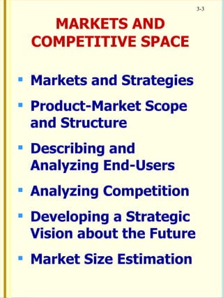 Chap003 markets and competitive space | PPT