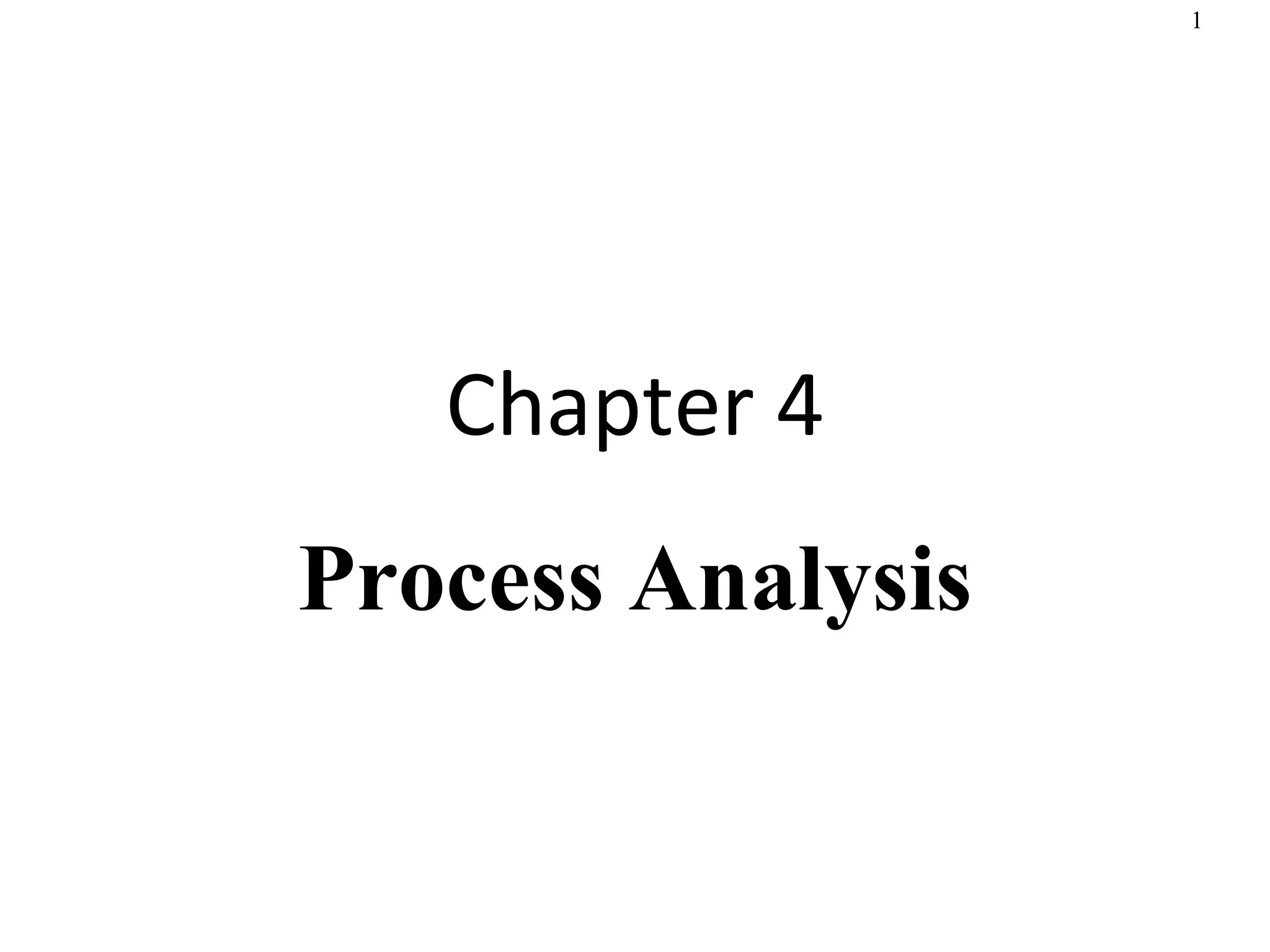 Process Analysis | PPT