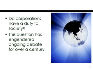 Chapter 4 - Business Ethics, Corporate Social Responsibility, Corporate ...