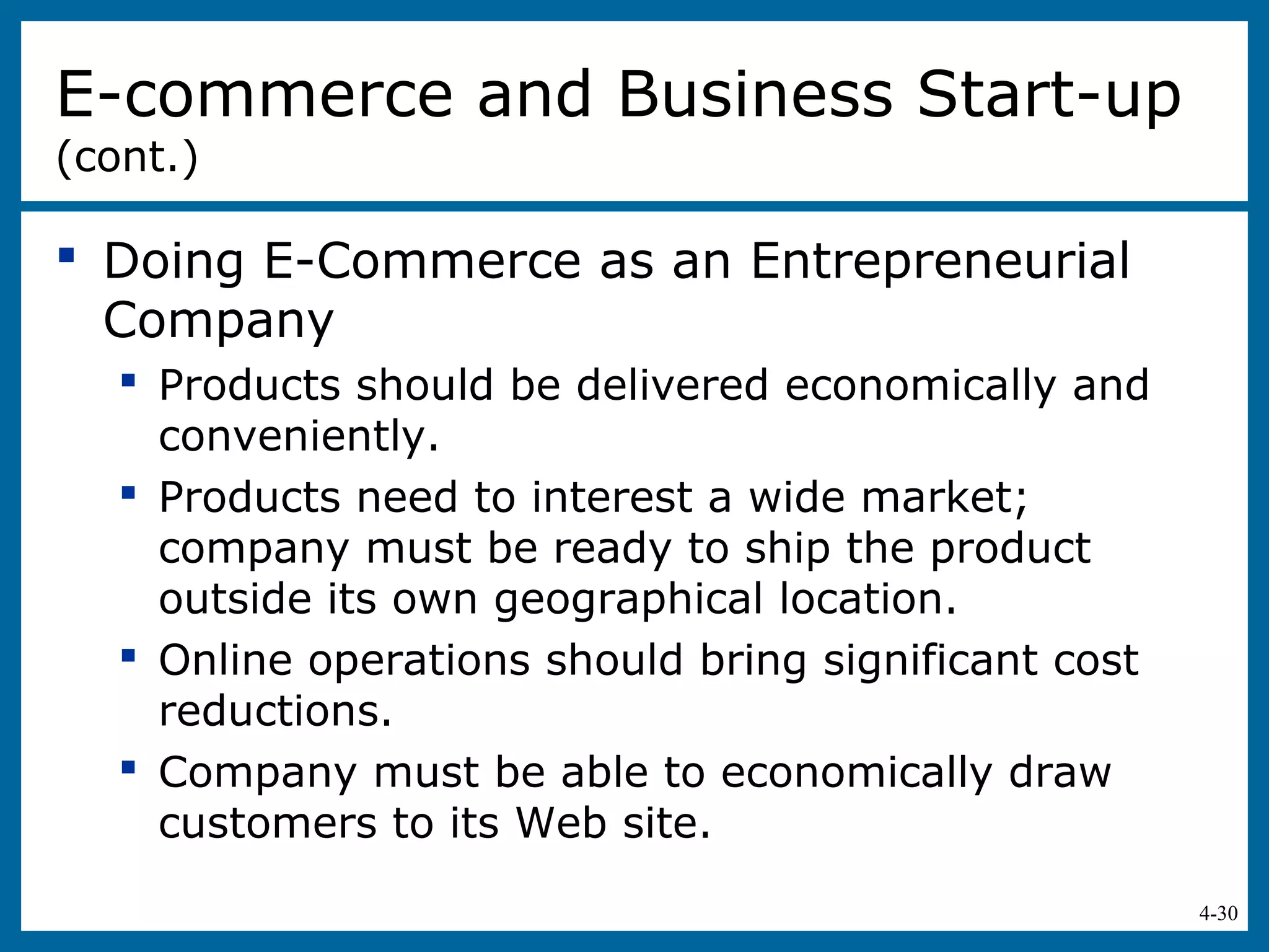 Entrepreneurship Chap 4 | PPT