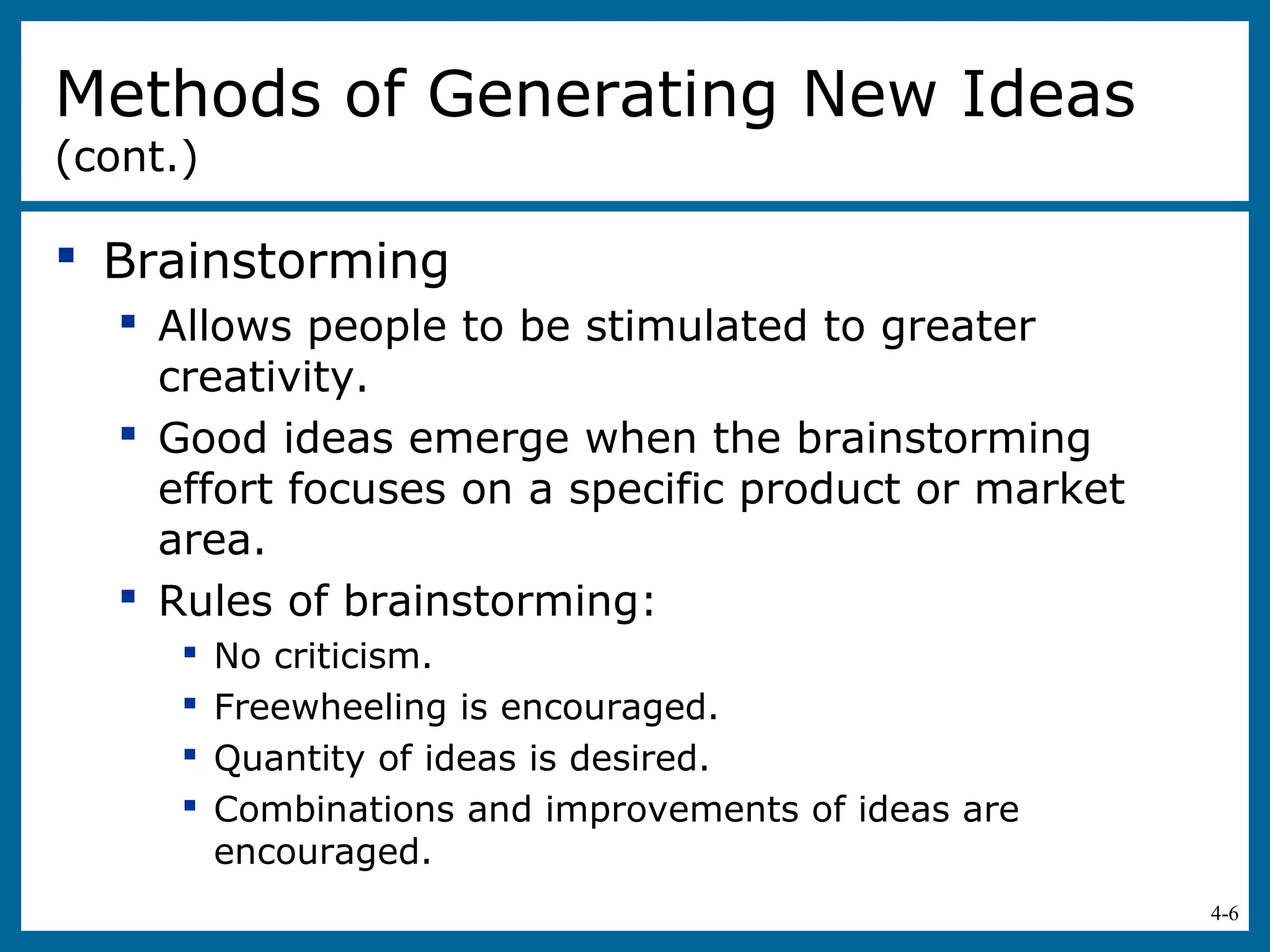 Entrepreneurship Chap 4 | PPT