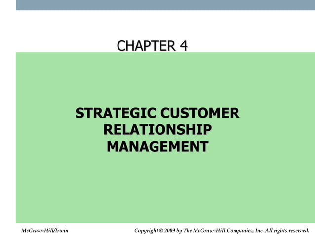 Strategic Marketing and Customer Relationship Management | PPT ...