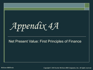 Chap004A Net present Value of
