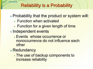 Operation management Chap004- Reliability.ppt