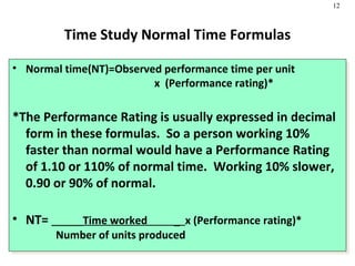 Job Design and Work Measurement | PPT