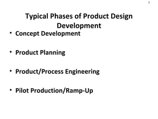 Product Design & Process Selection-Manufacturing | PPT