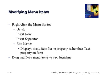 chap005 (1) dialogue box menus presentattion | PPT